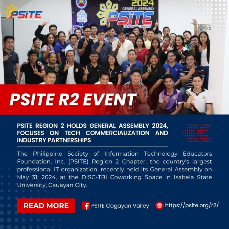 PSITE Region 2 holds General Assembly 2024, focuses on Technology Commercialization and Industry ...